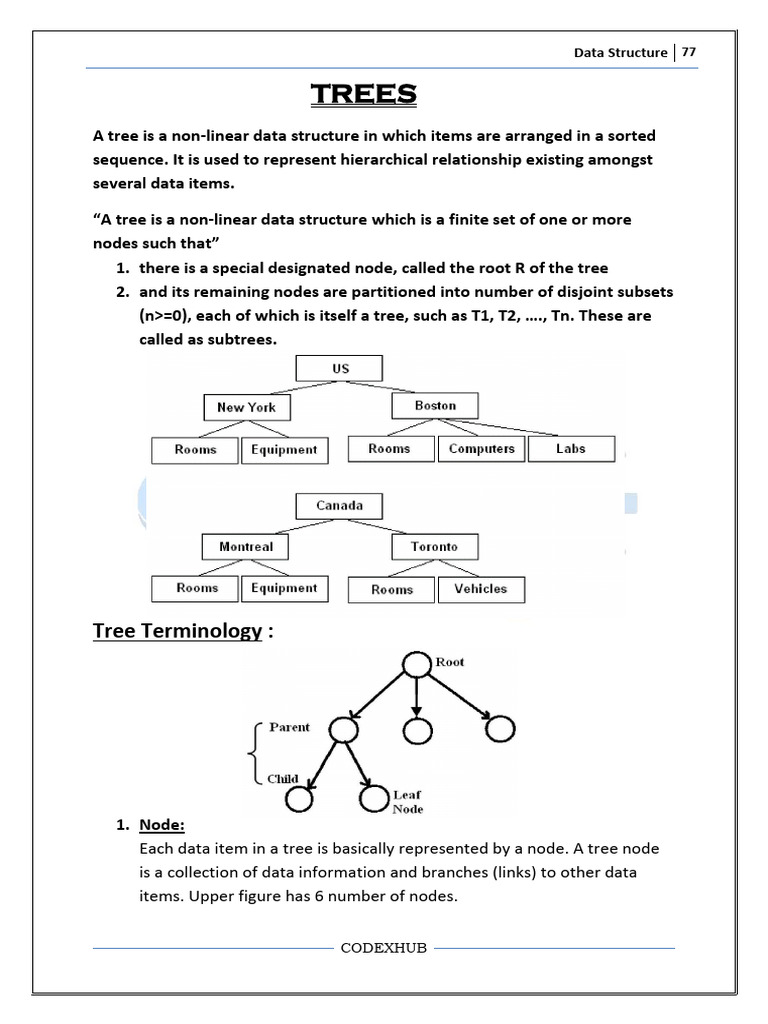 Trees: Tree Terminology | PDF | Algorithms And Data Structures
