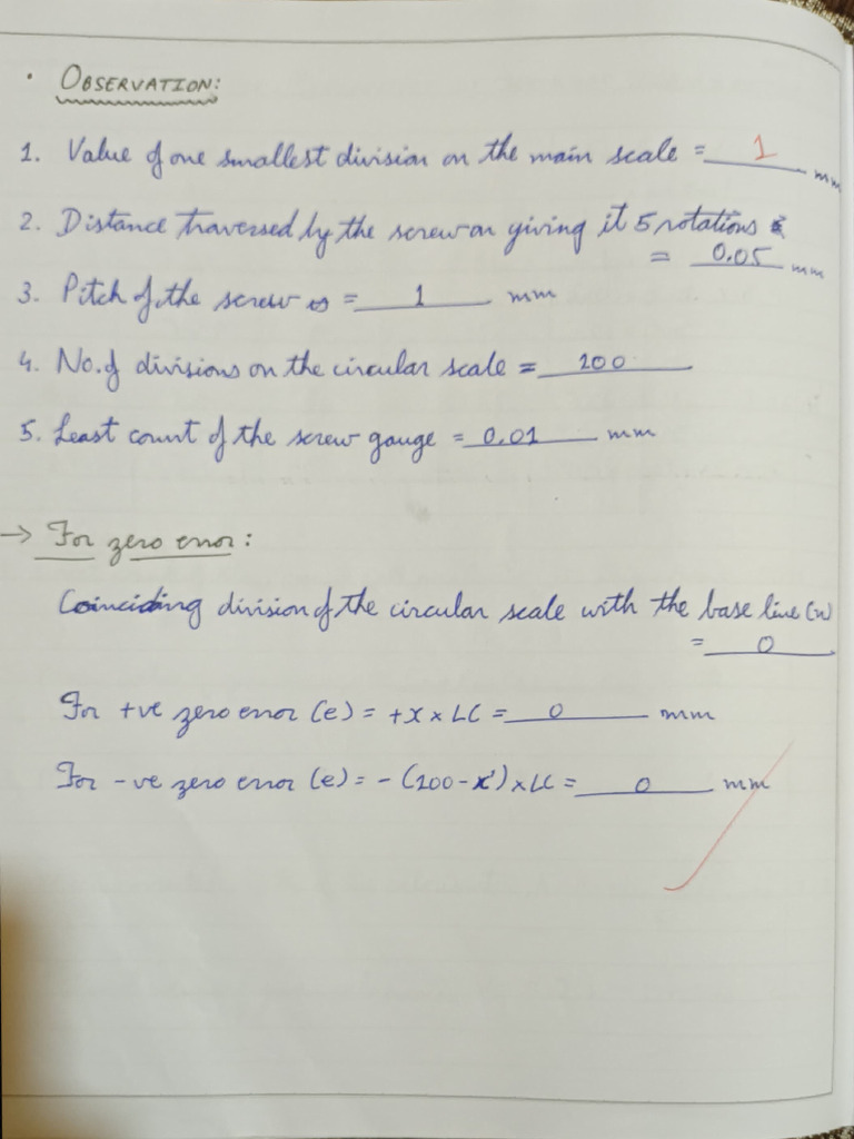 Phy Exp 3 Journal | PDF