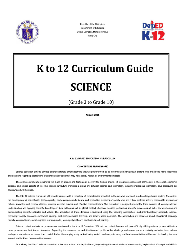 Grade 9 Science | PDF