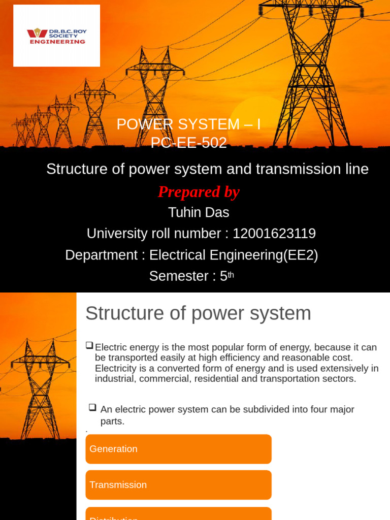 Power System | PDF | Electric Power Transmission | Electricity Generation