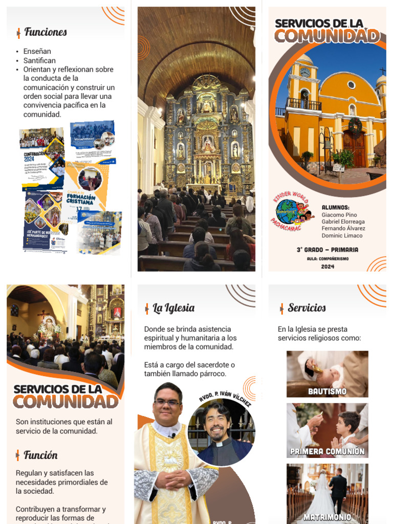 TRIPTICO - Servicios de La Comunidad | PDF