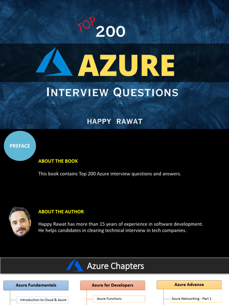 Top 200 Azure Interview Questions | PDF | Cloud Computing | Microsoft Azure