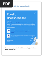 Accenture India Payroll App Guide | PDF | Mobile App | Payroll