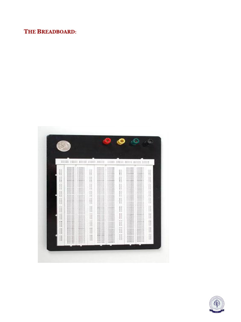 Breadboard Circuit Building Guide | PDF | Electrical Circuits | Digital ...