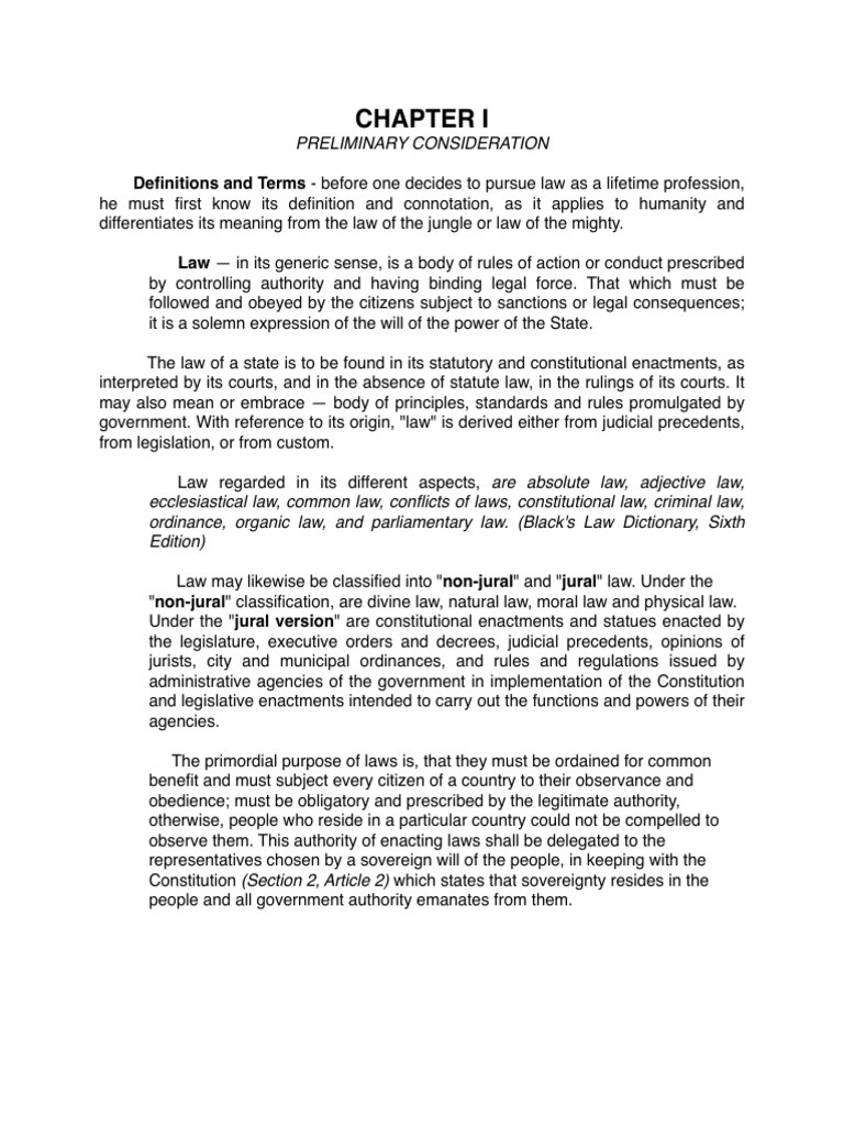 Chapter 1-5 | PDF | Precedent | Natural Law