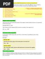 Addressing Modes of 8086 Microprocessor | PDF