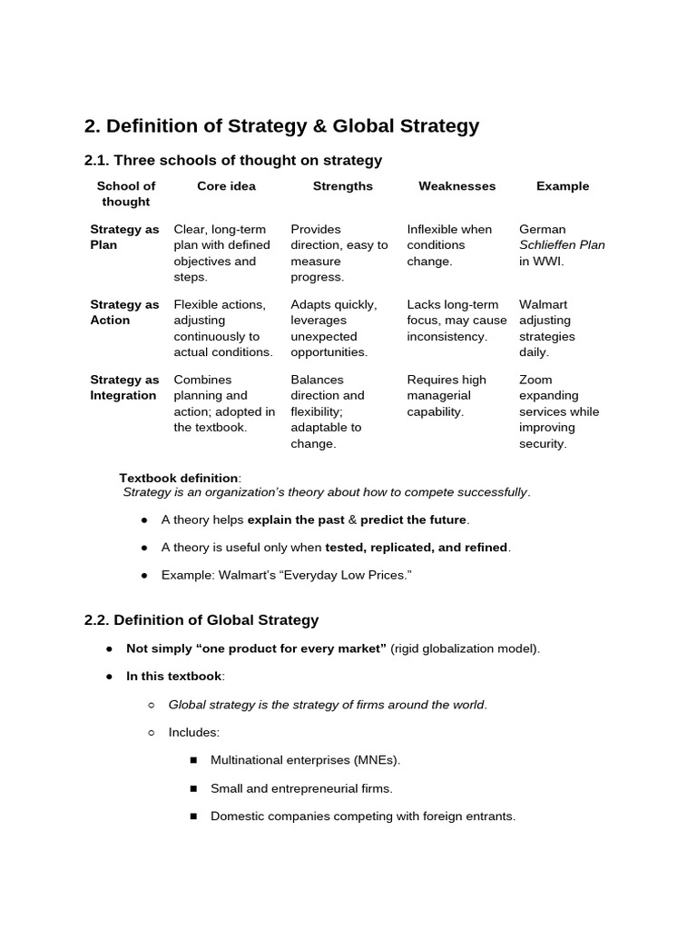 Chapter 1 Global | PDF | Swot Analysis | Globalization