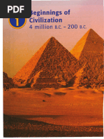 Ancient Civilizations Overview for Year 7 | PDF | Paleolithic | Human
