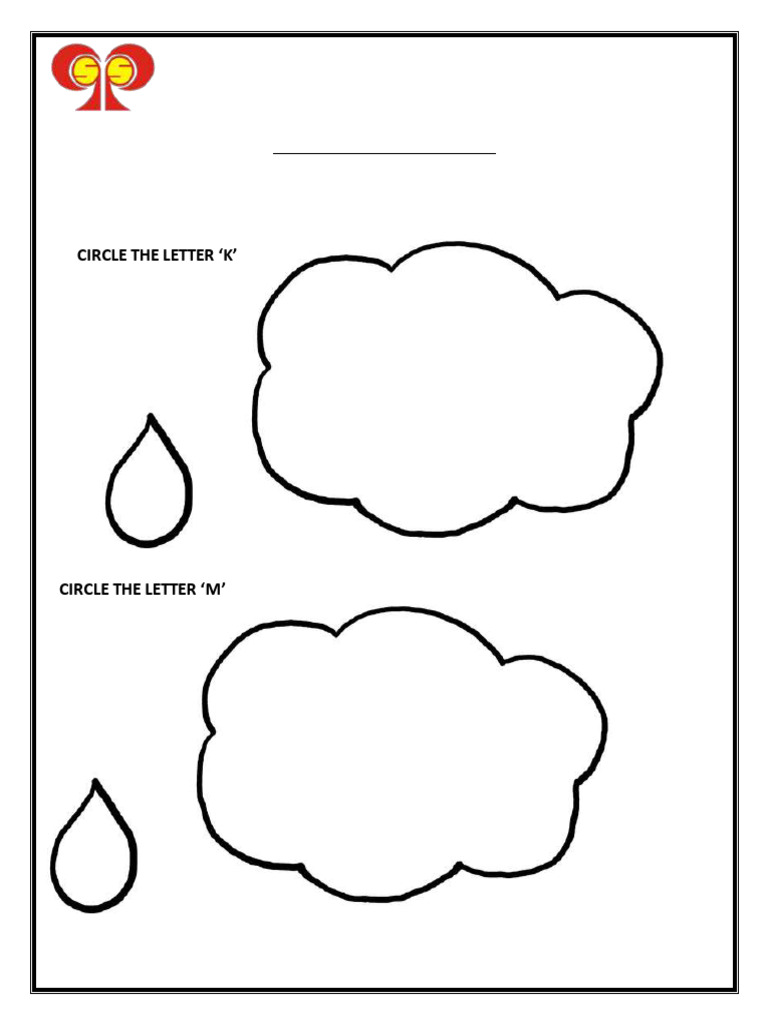 Nursery 1st Term English Evaluation - Sample5 | PDF