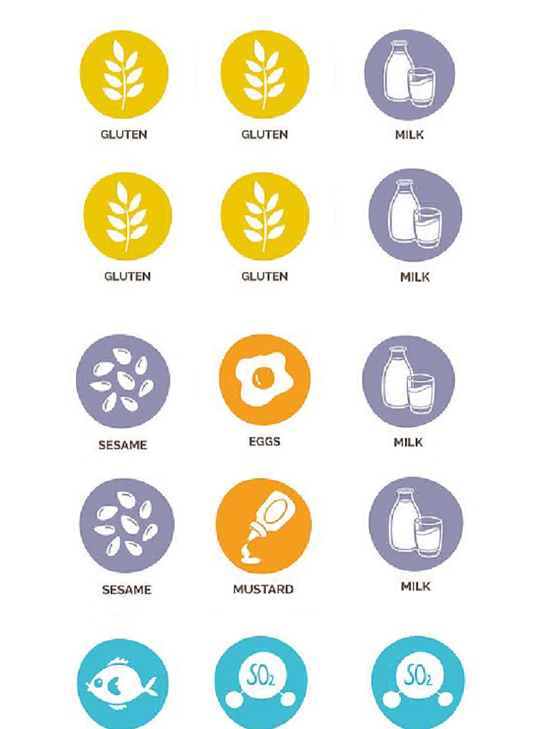 Dry Store Allergen Labels | PDF