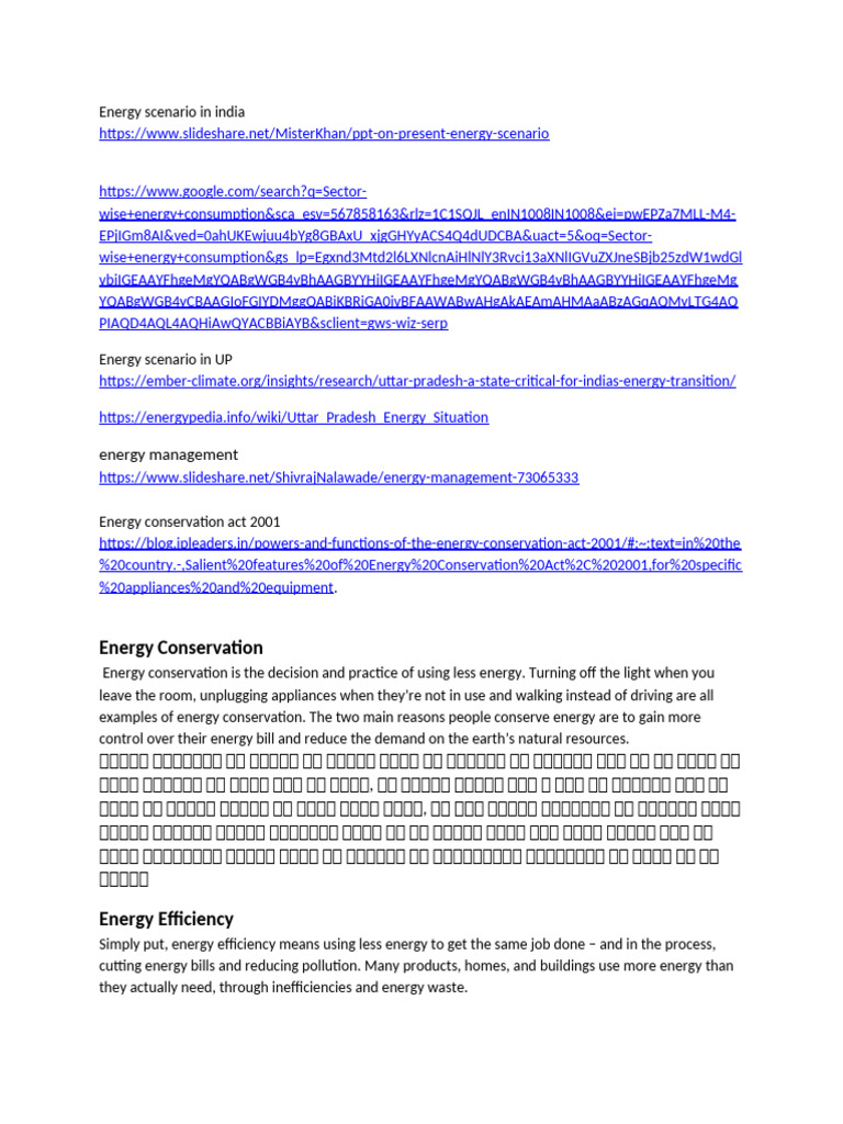 Energy Conservation.. | PDF