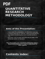 Quali vs. Quanti Types of Quanti Design | PDF | Quantitative Research ...