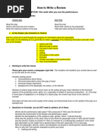 Writing Effective Theatre Reviews | PDF | Play (Theatre) | Theatre