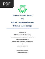 Delta Full Stack Web Development by APNA College by Skill Up | PDF | Internet | Web Software