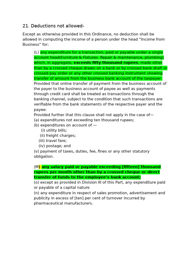 Summary Section 21 | PDF