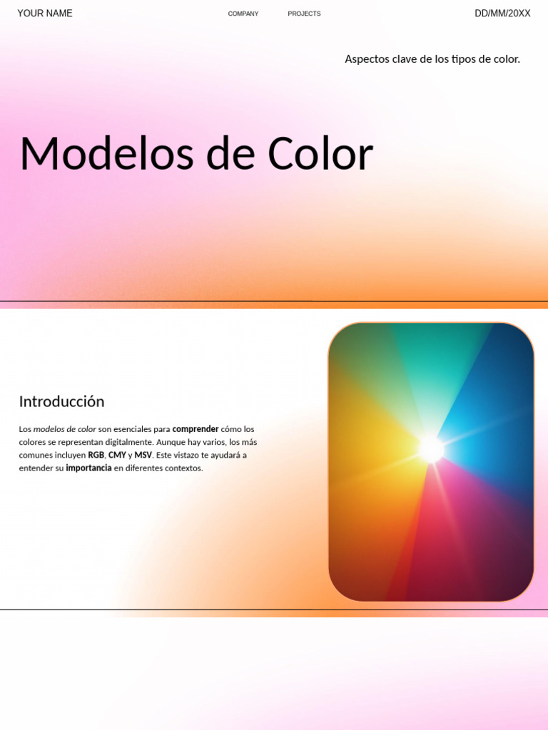 Modelos de Color | PDF | Color | Ligero