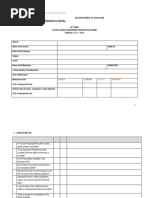 Pre-Assessment Moderation Tool Guide | PDF | Cognition
