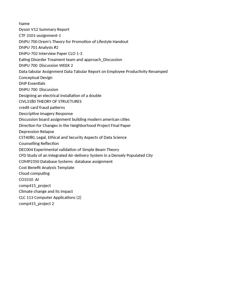 COMP2350 Database Systems Database Assignment | PDF | Computing | Information Technology
