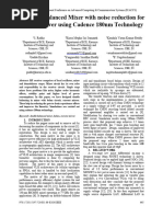 CMOS Gilbert Cell Mixer Design | PDF | Radio Technology ...