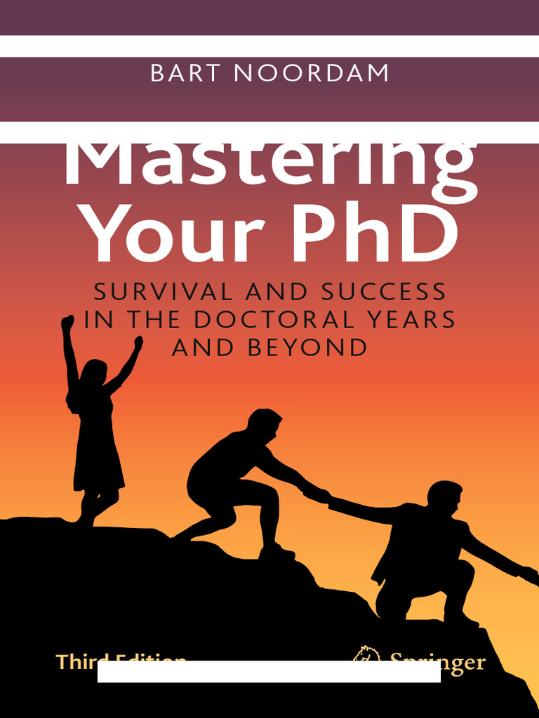 Mastering Your PhD: Survival Guide | PDF | Doctor Of Philosophy | Color