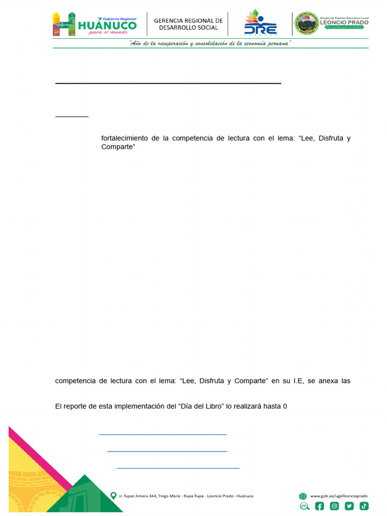 OFICIO MULTIPLE N° 072-2025 | PDF | Educación primaria | Salón de clases