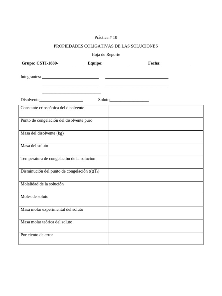 P. 10 QMA-110 Hoja de Reporte | PDF