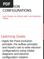 Lesson 11 - Electron Configuration | PDF | Electron Configuration ...