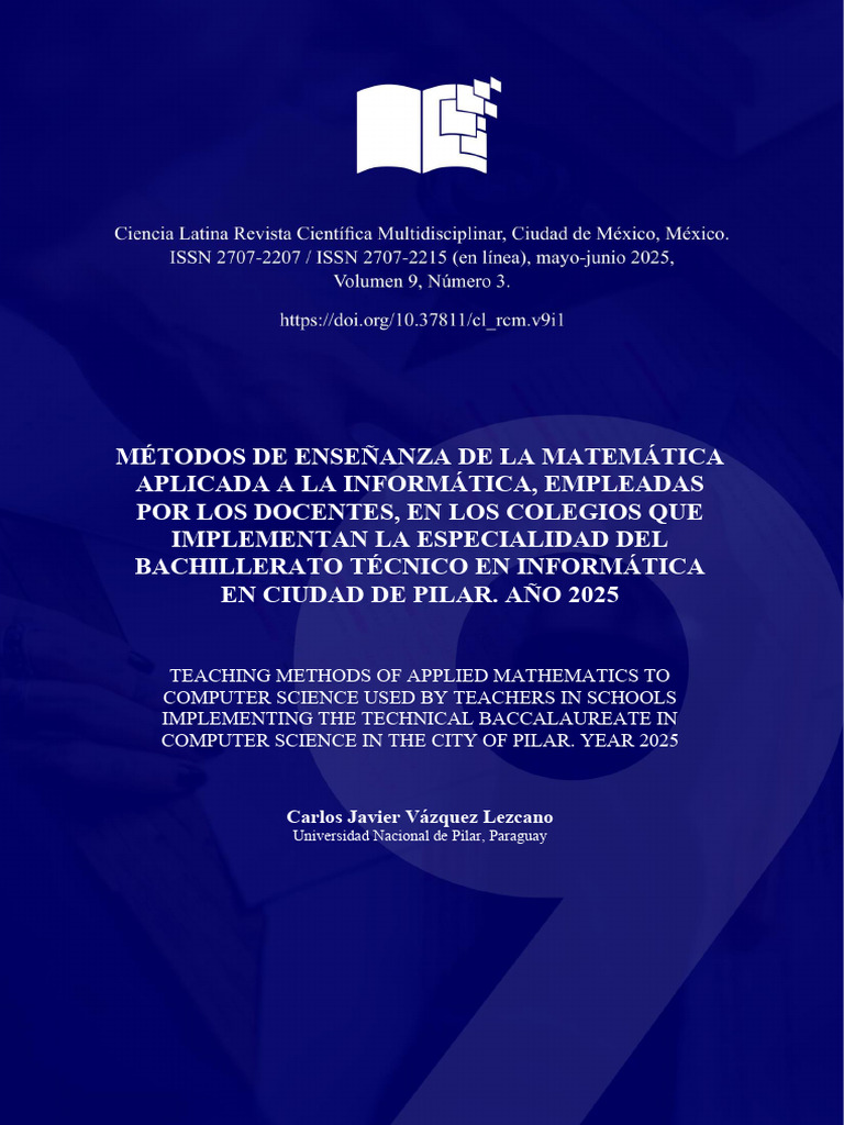 Métodos de Enseñanza de Matemática en Informática | PDF | Enseñando ...