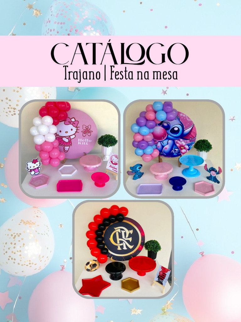 CATÁLOGO DIGITAL - TRAJANO FESTA NA MESA | PDF