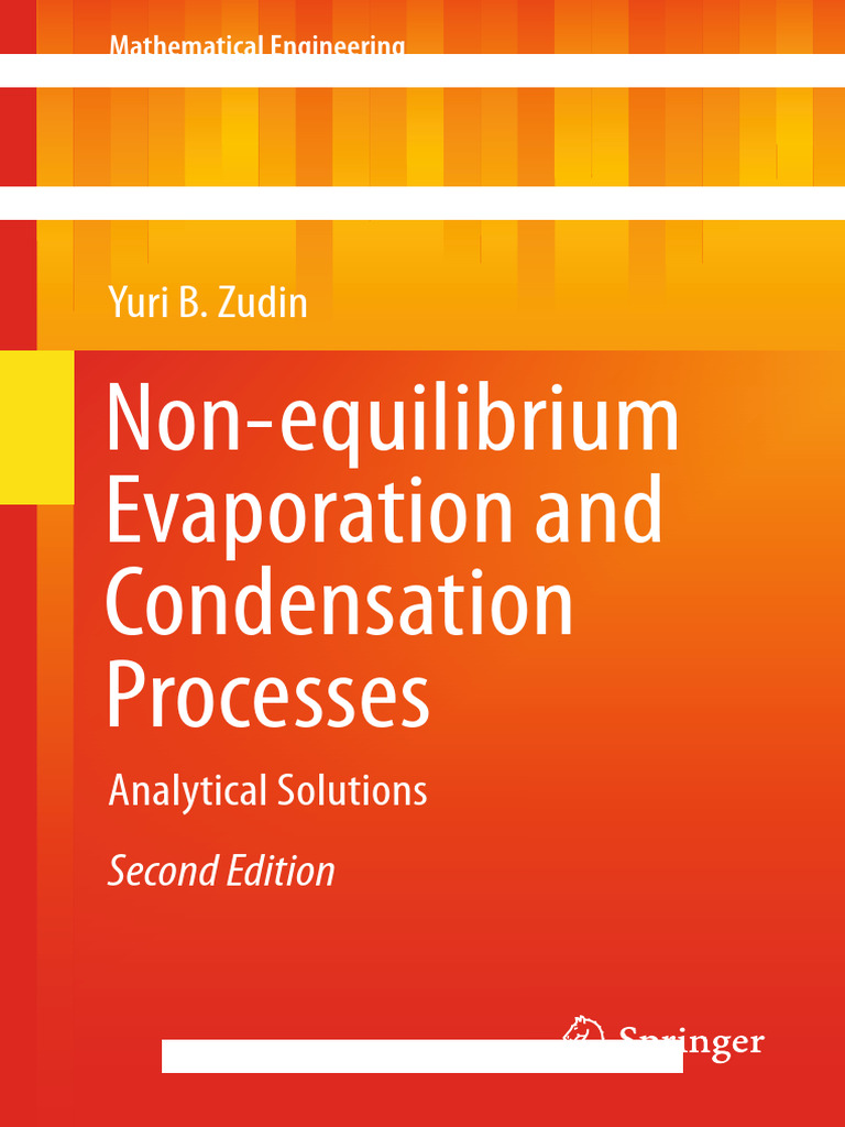 Non-Equilibrium Evaporation and Condensation Processes (Analytical ...