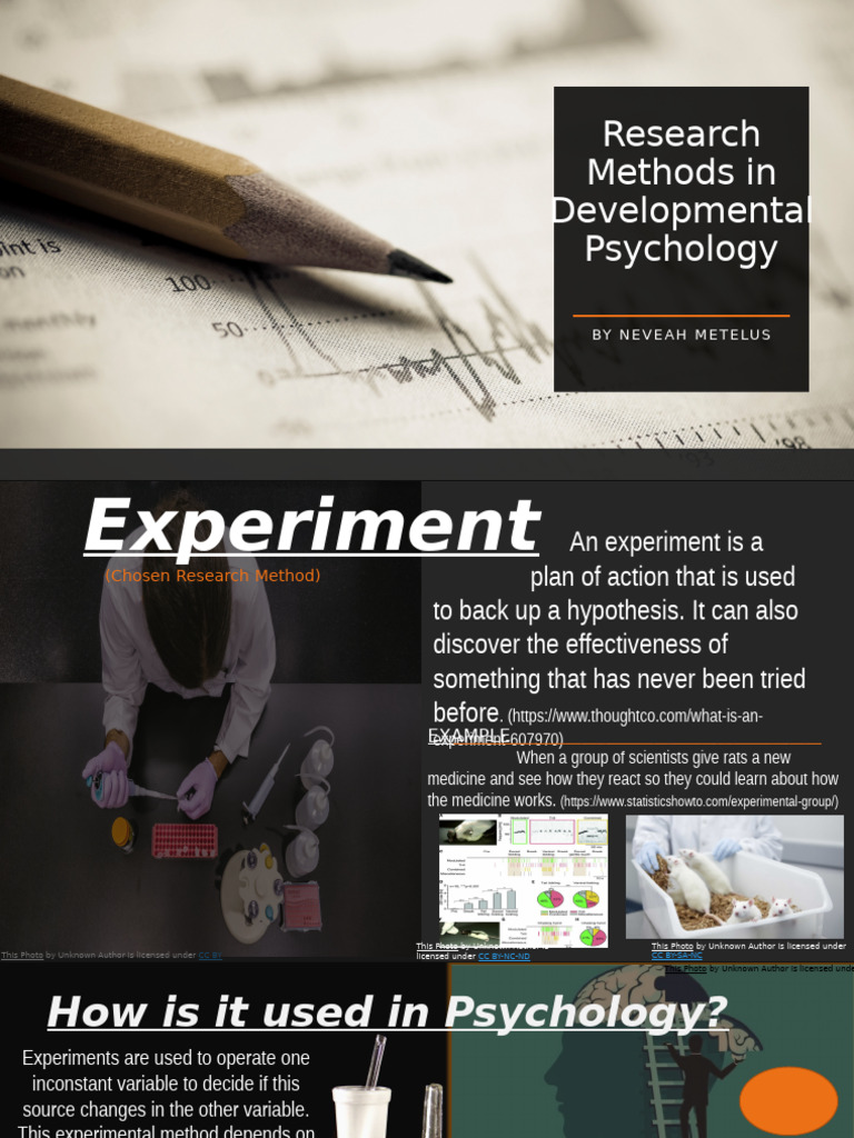 Research Methods in Developmental Psychology | PDF | Experiment ...
