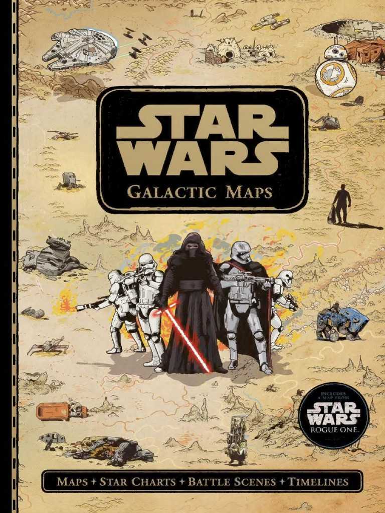 Star Wars Illustrated Galactic Maps | PDF | Jedi | Sith