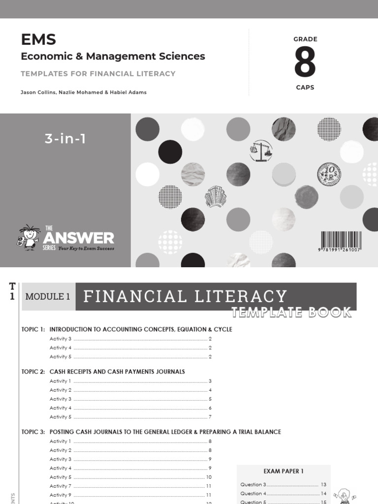 Financial Literacy Templates Guide | PDF | Debits And Credits | Payments