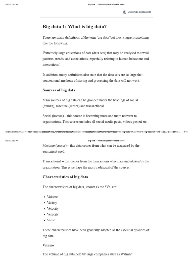 Understanding Big Data: Key Concepts | PDF | Big Data | Analytics