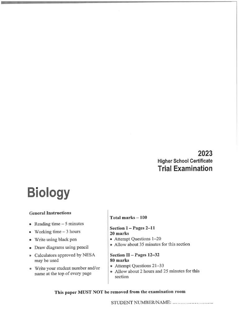 Independent 2023 Exam | PDF