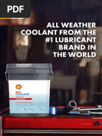 Shell Coolant Longlife Plus Rtu TDS | PDF | Chemistry | Safety