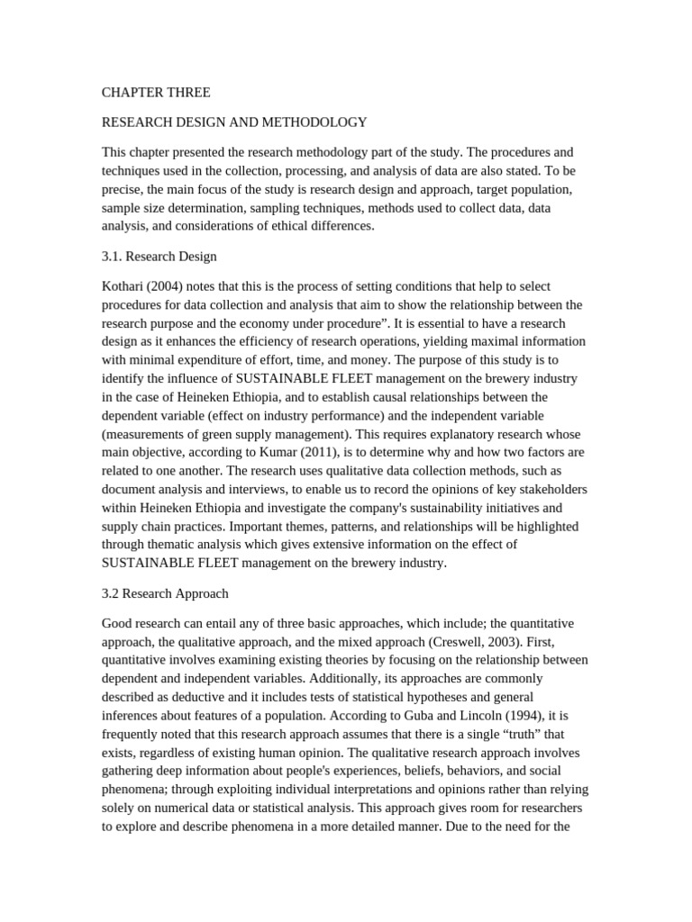 Chapter Three | PDF | Regression Analysis | Cronbach's Alpha