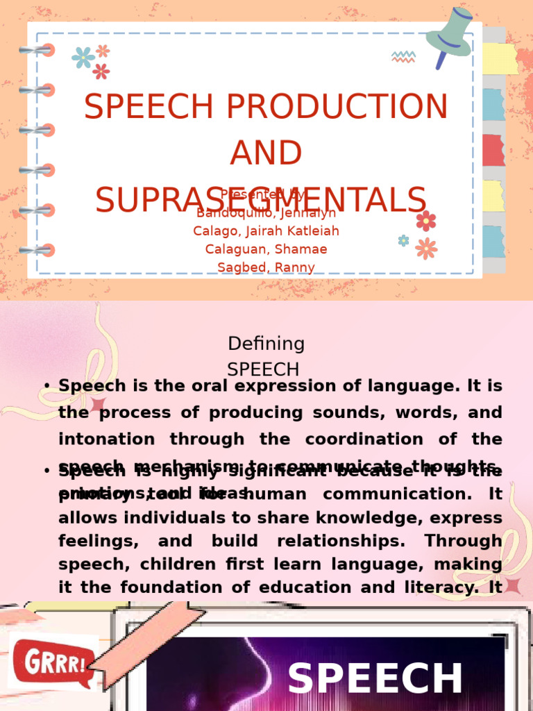 Speech Production - 20250902 - 162026 - 0000 | PDF | Human Voice ...