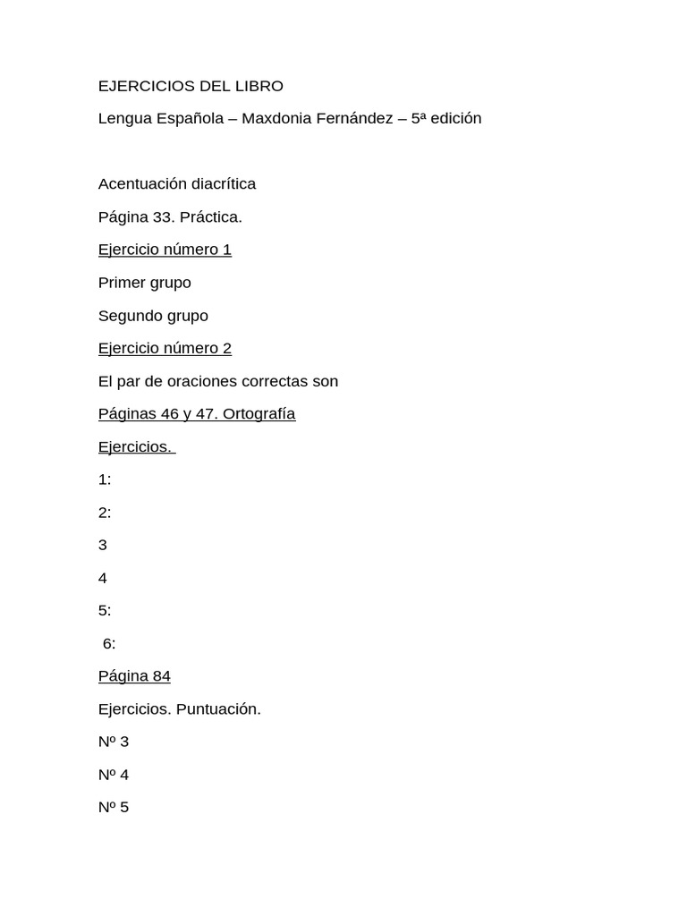 Ejerc. Del Libro | PDF