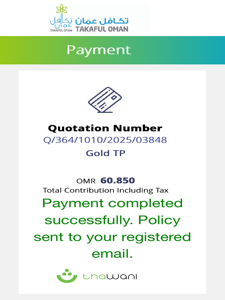 Payment Payment Payment Payment: Payment Completed Successfully. Policy ...