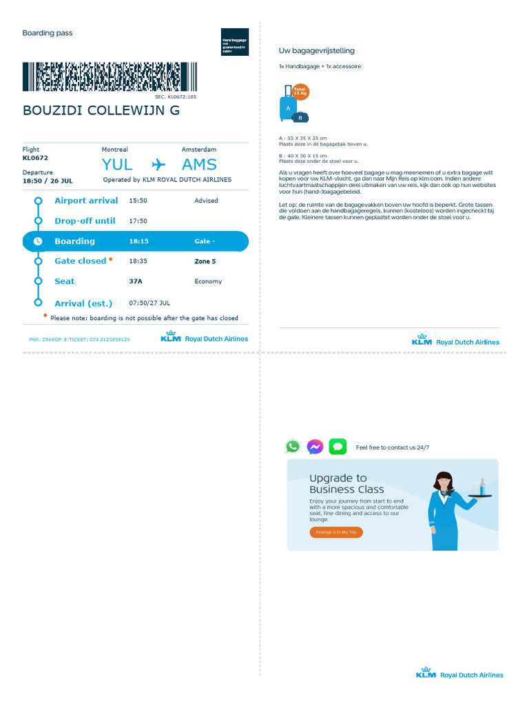 Boarding Pass | PDF