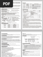 Chiller Controller Alarm and Error Troubleshooting | PDF | Relay | Pump