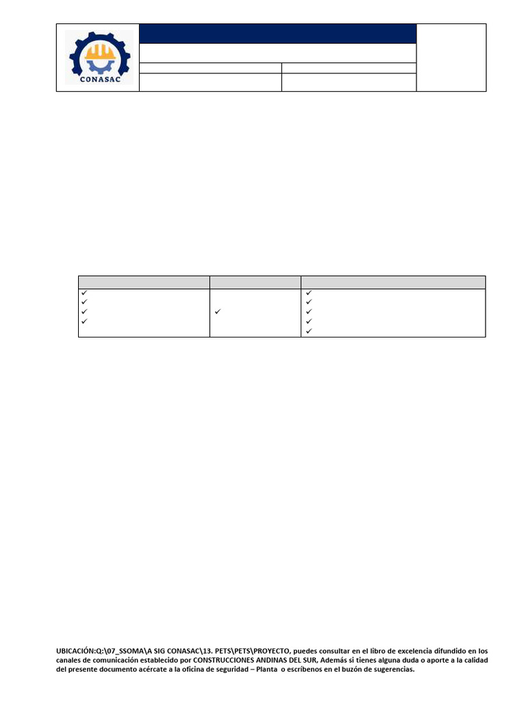 Cns-Proy-Pet-06 Excavacion Con Maquinaria | PDF