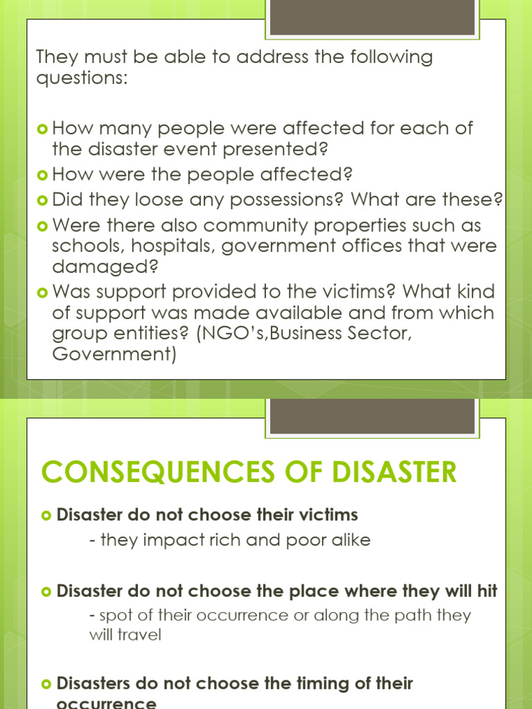 Understanding Disaster Impact and Support | PDF
