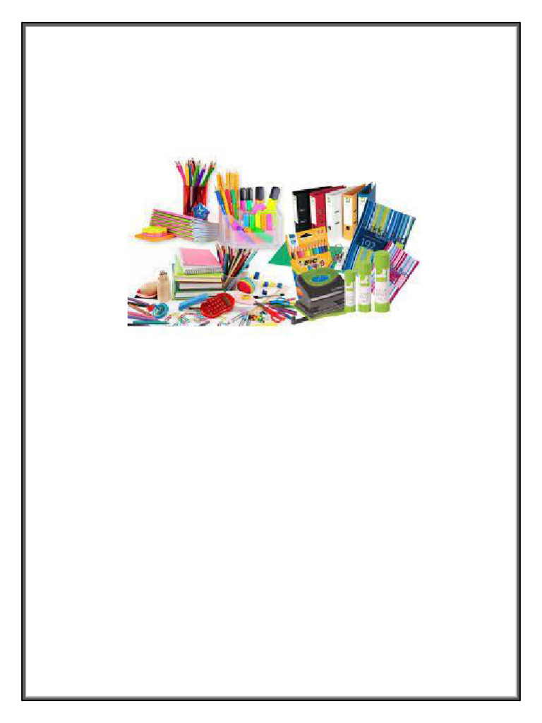Stationery Business Plan Final | PDF | Printer (Computing) | Office ...