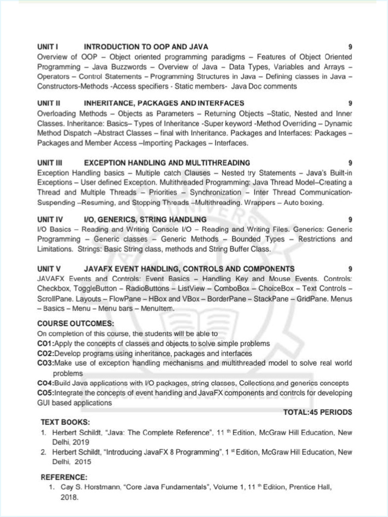 OOPS Material | PDF