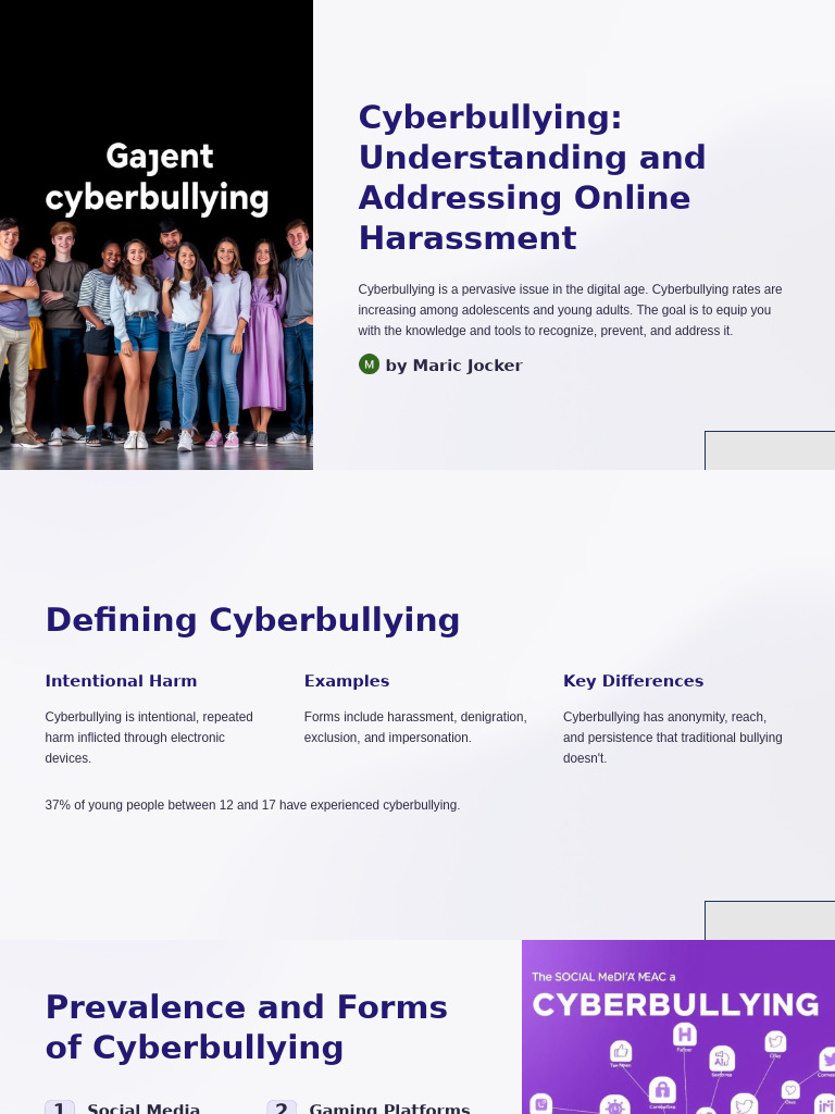 Cyberbullying Undeing Online Harassment | PDF | Cyberbullying | Bullying