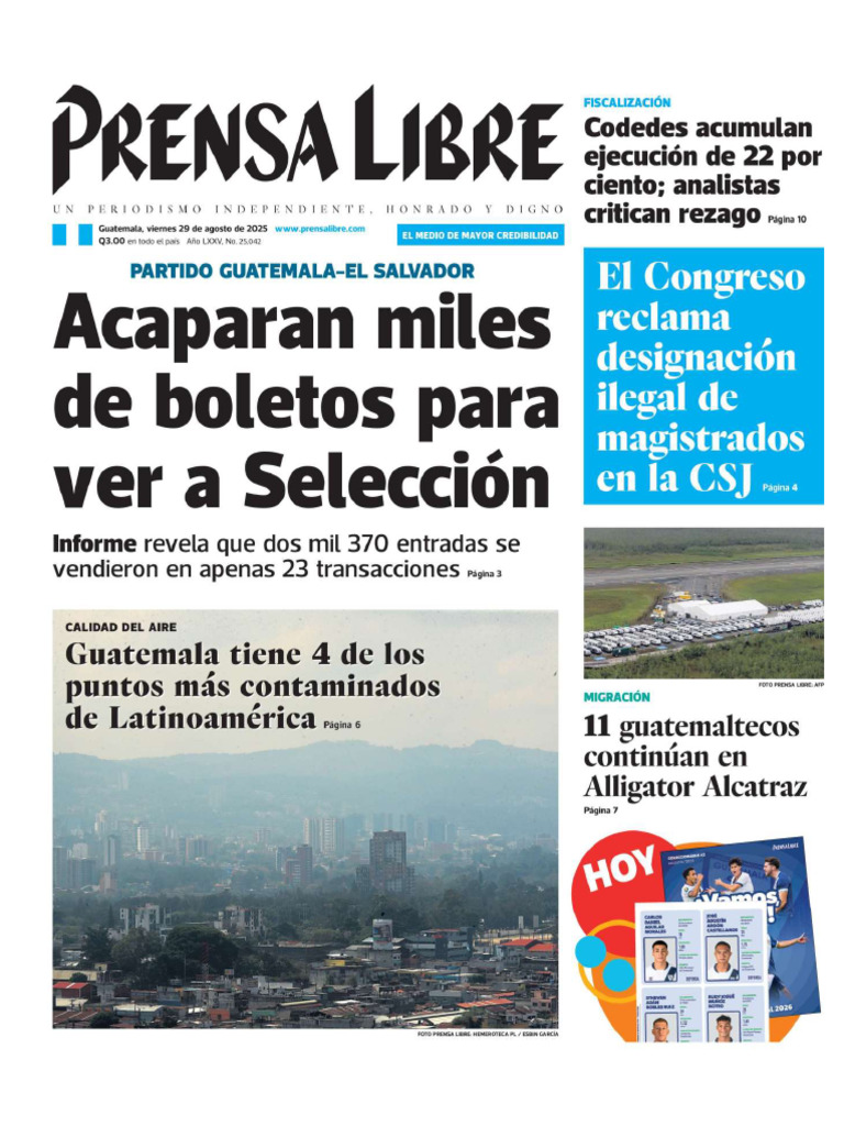 29-08-2025 PRENSA LIBRE | PDF