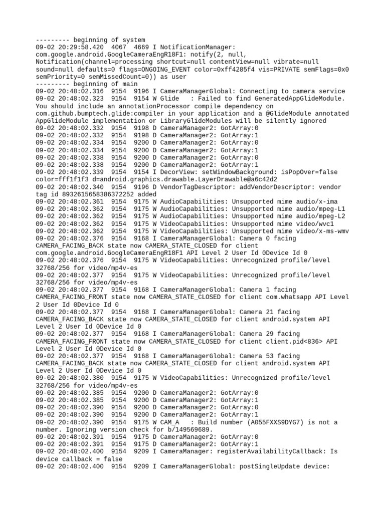 Log Cat 1756820882238 | PDF | Computer Programming | Computing