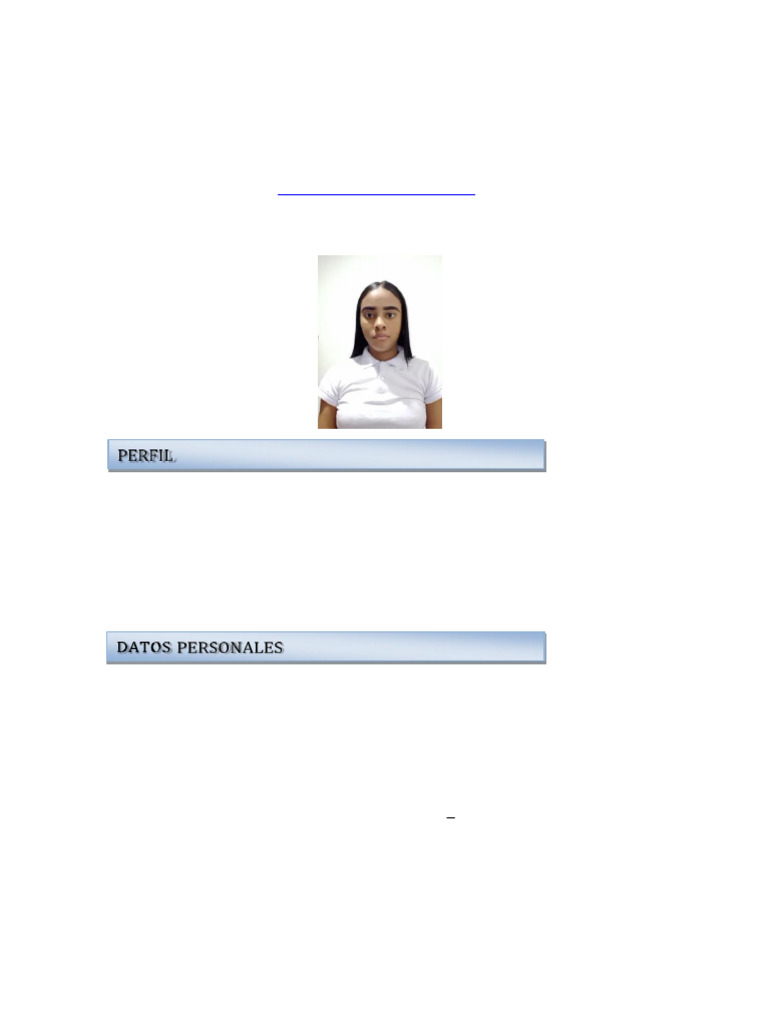 Sheila Marcela Perez Gonzalez Hoja de Vida 1 | PDF